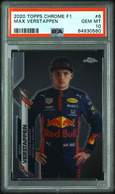 Max Verstappen Rookie Card