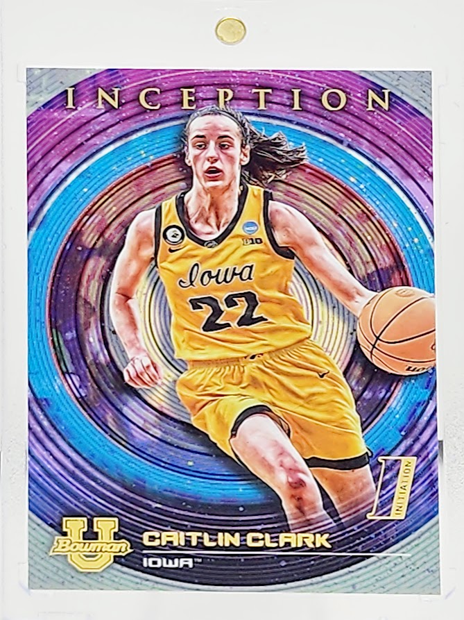 2022-23 Caitlin Clark Bowman University Inception Initiation Card #68 ...