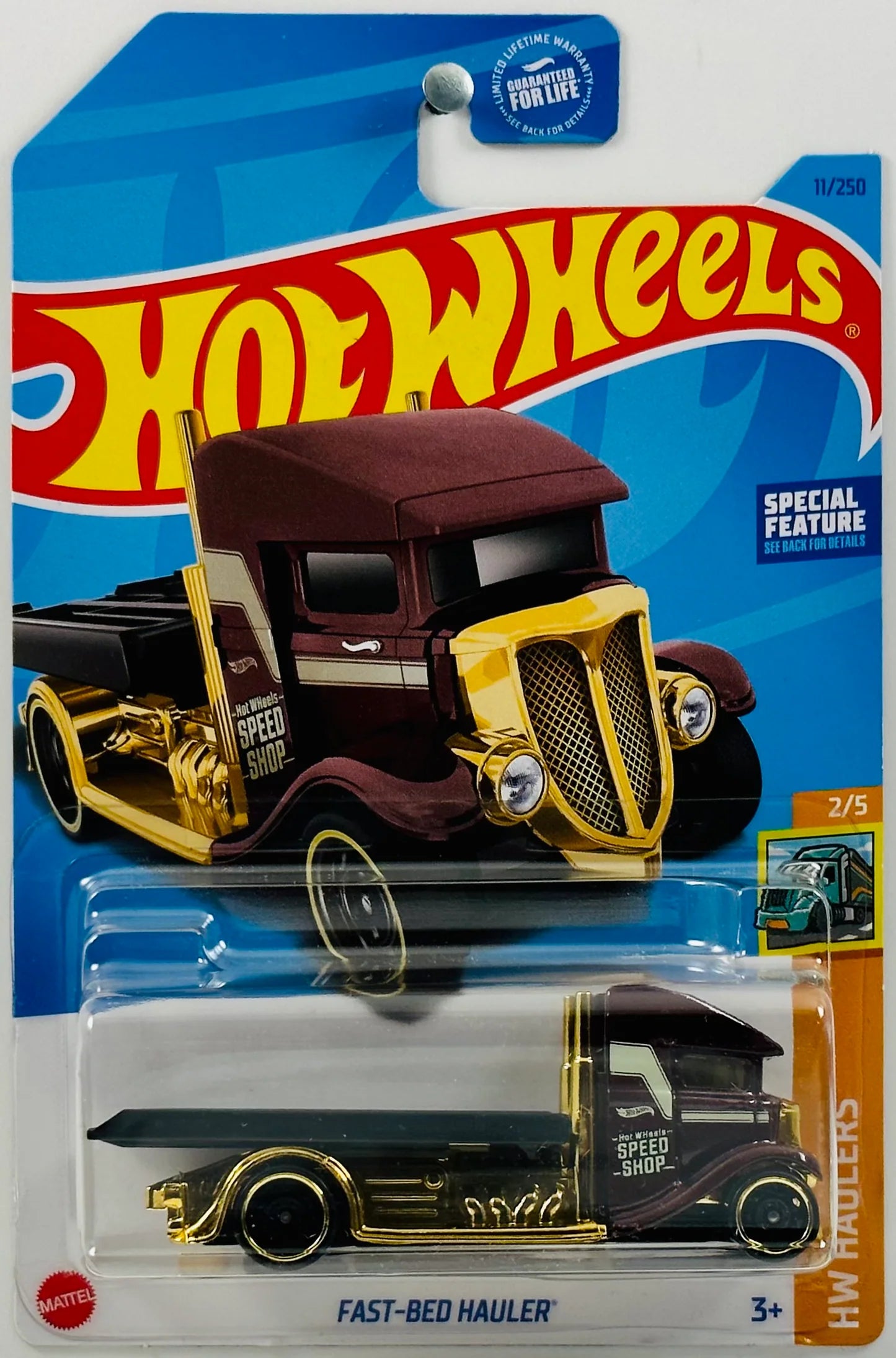 Hot Wheels Fast-Bed Hauler HW Haulers 2/5 11/250 (Brown) | The ...