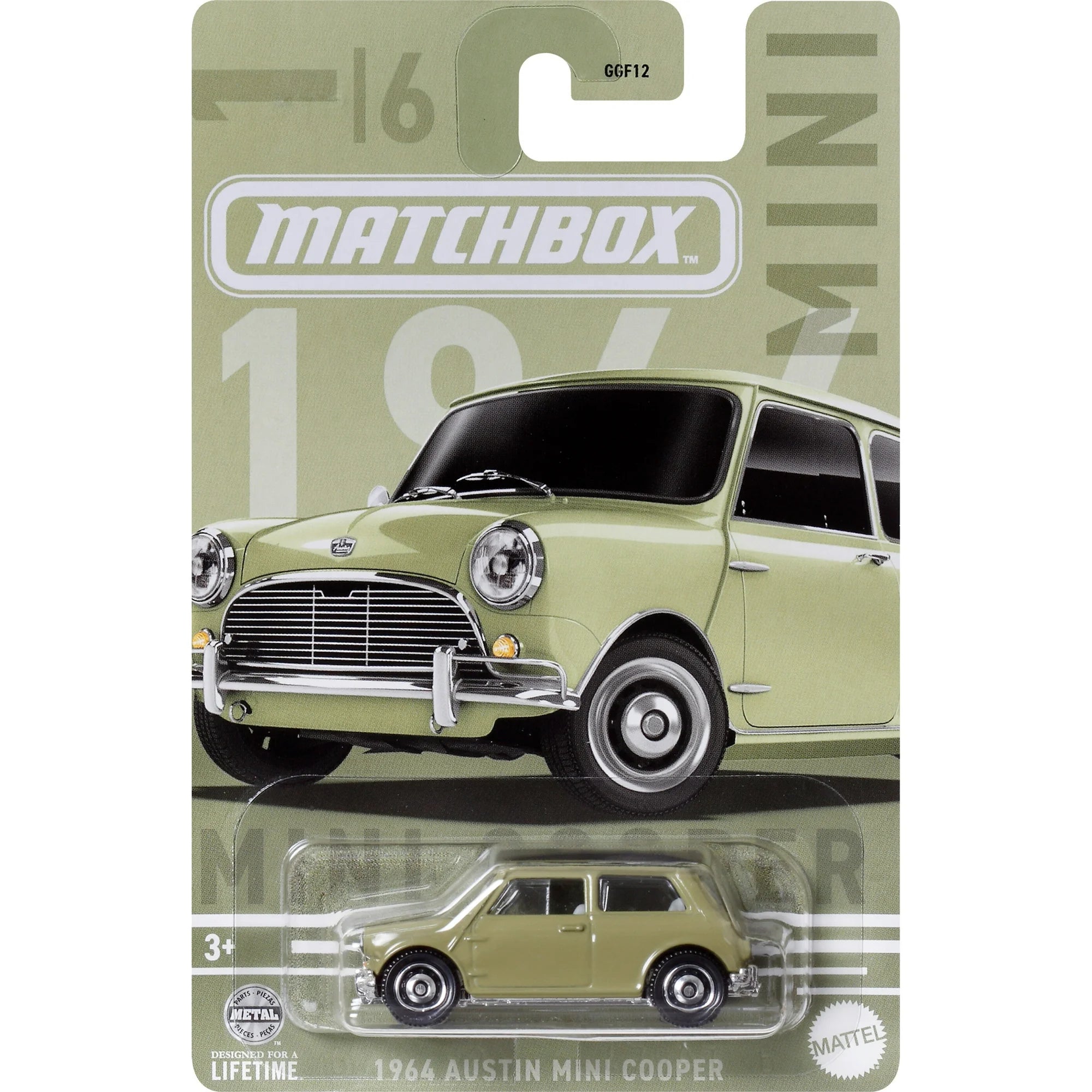 Matchbox 2024 MBX Team Mini 1/6 Green 1964 Austin Mini Cooper | The ...
