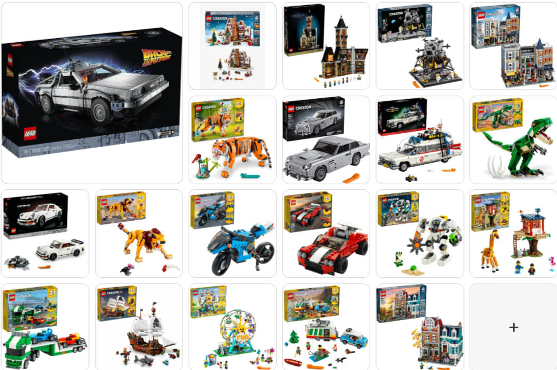 LEGO Creator Collection Assorted Set - Choose Yours – WOFSPORTS