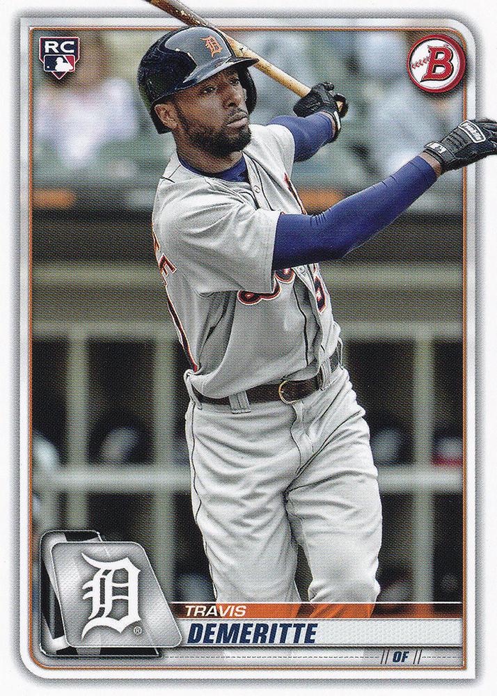 2020 Bowman Travis Demeritte RC #16 Detroit Tigers – WOFSPORTS