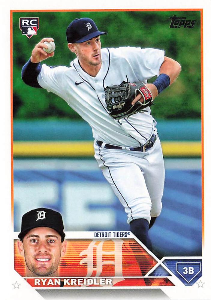 2023 Topps Ryan Kreidler RC #356 Detroit Tigers – WOFSPORTS