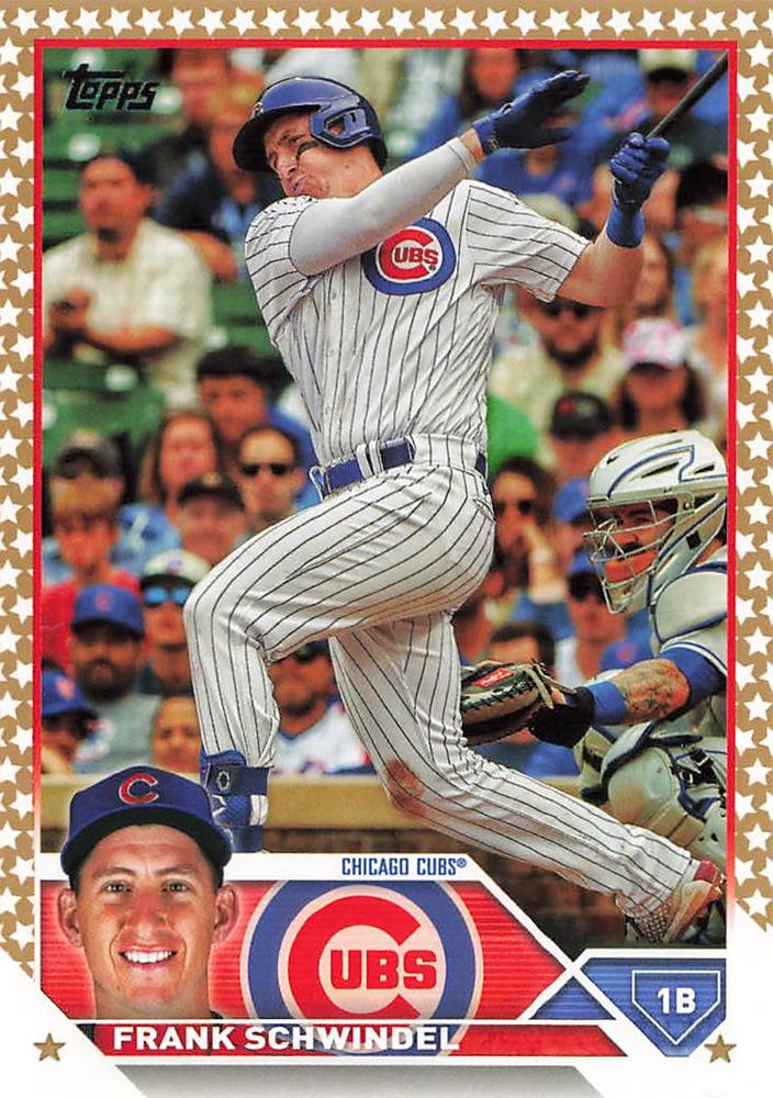 2023 Topps Gold Star Frank Schwindel #249 Chicago Cubs – WOFSPORTS