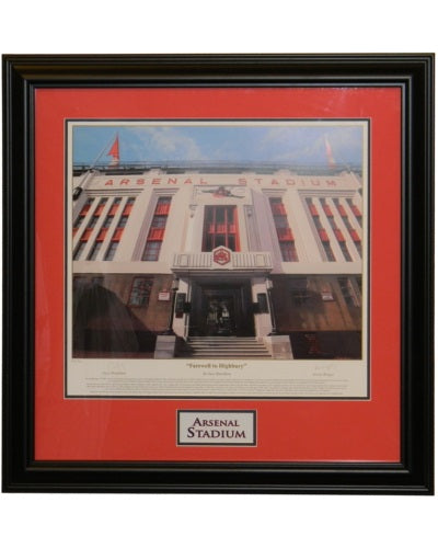 Arsenal Stadium Signed Autographed Limited Edition 16x20 Lithograph ...