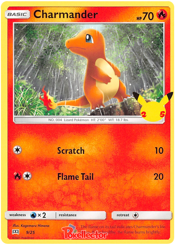 Sword and Shield McDonald's 25th Anniversary 09 Charmander | The ...