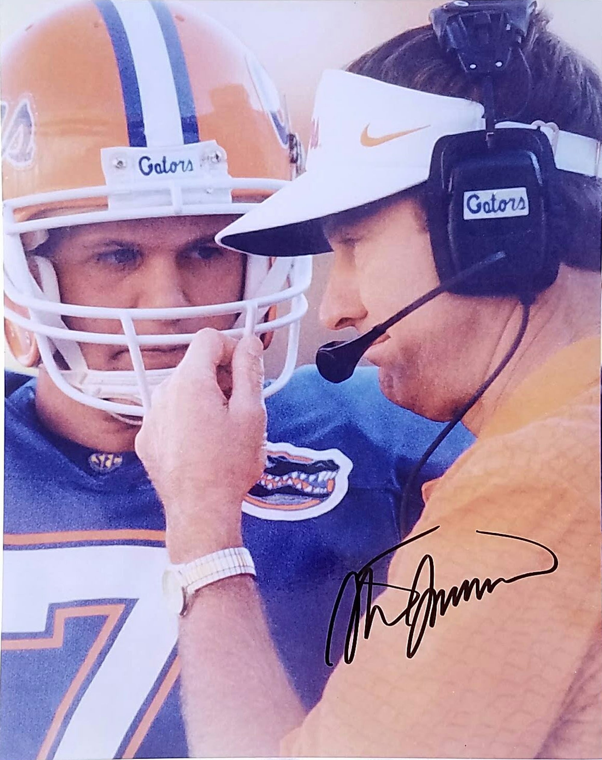 Steve Spurrier Signed Autographed 8x10 | The Northwest Company | WOFSPORTS
