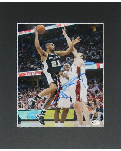 Tim Duncan Signed Autographed 8x10 Framed | The Northwest Company ...