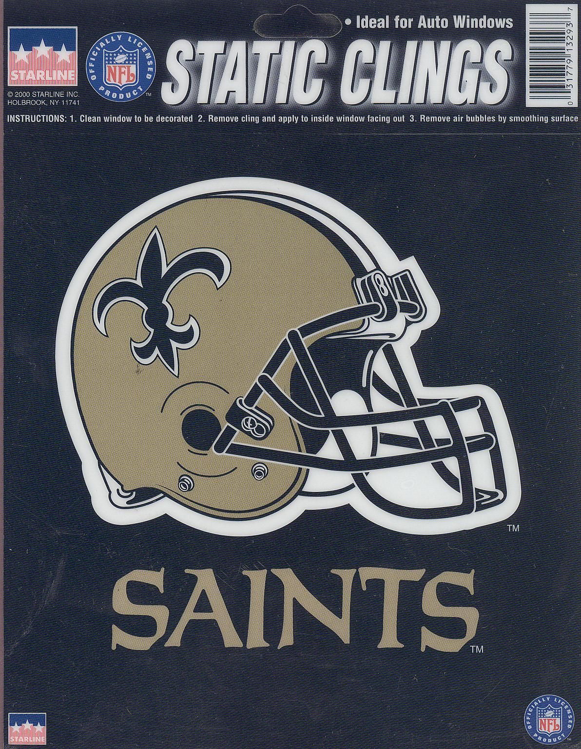 New Orleans Saints Window Cling – WOFSPORTS